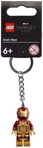 LEGO Marvel Super Heroes Iron Man Keyring 854240 | eBay