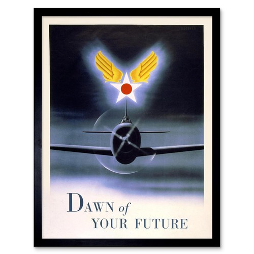 Propaganda War Wwii Military Enlist Army Air Force Usa Fighter Jet ...