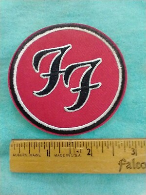 Foo Fighters FF Red & Black Logo 3 Inch Iron On Patch | eBay