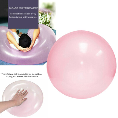 Inflatable Bubble Ball Fun Stretch Ball Water Bubble Ball Outdoor Kids ...