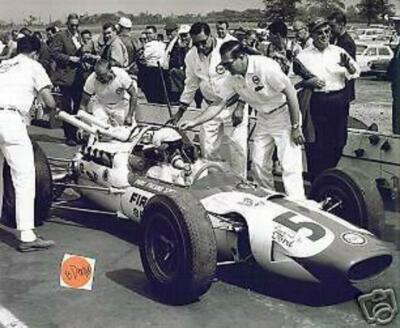 BOBBY MARSHMAN FIREBIRD LOTUS FORD ORIGINAL 1964 INDY 500 8 X 10 PHOTO ...