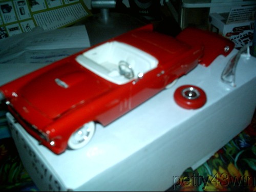 FY 2289 T=BIRD 1956 RED MODEL BUILT-UP | eBay