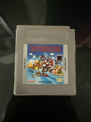 Super Mario Land (Nintendo Gameboy 1989) | eBay