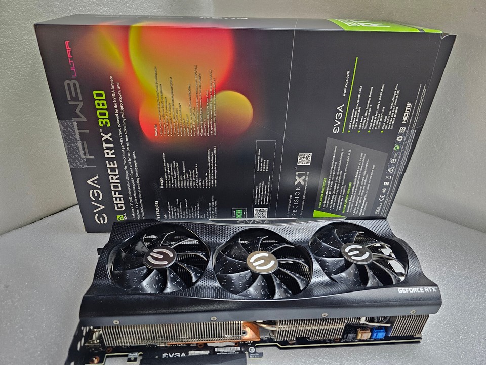 EVGA GeForce RTX 3080 FTW3 ULTRA GAMING 10GB GDDR6X Graphics Card W ...