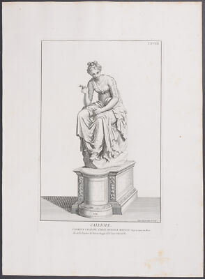 Rossi - Statue - Calliope. 118 - 1704 Raccolta de Statue FOLIO ...