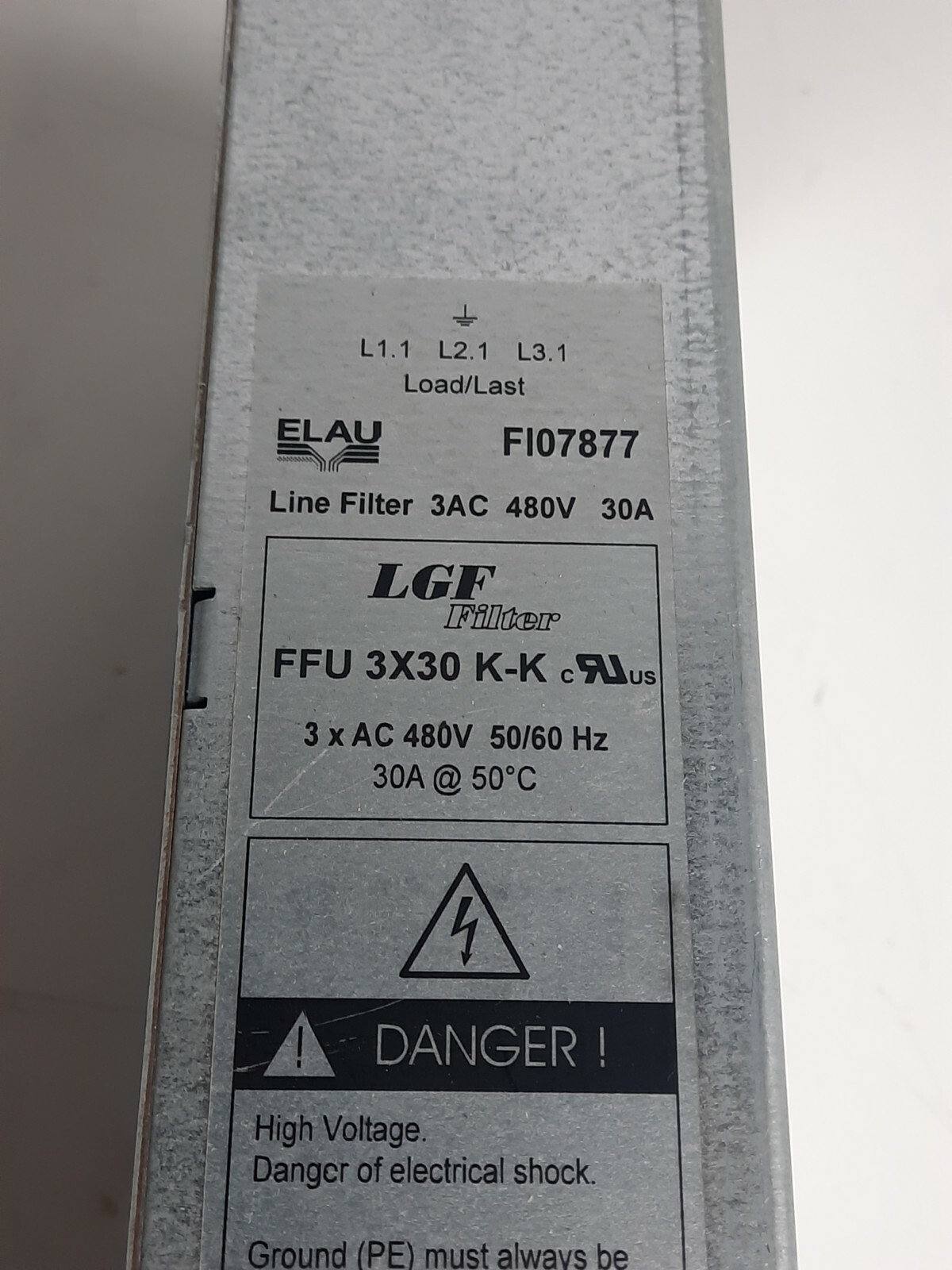 LGF Filter FFU 3X30 K-K | eBay