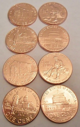 2009 P & D Lincoln Cent / Penny Set (ALL 8 COINS) *CULLS* *FREE ...