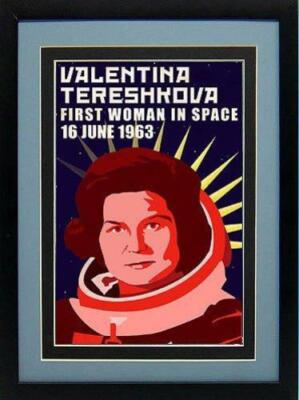 First Woman in Space Poster Highest Quality | eBay