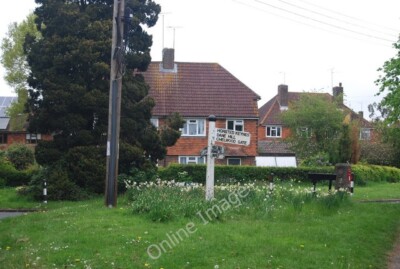 Photo 6x4 Road sign, junction of Lewes Rd and Sugar Lane Horsted Keynes ...
