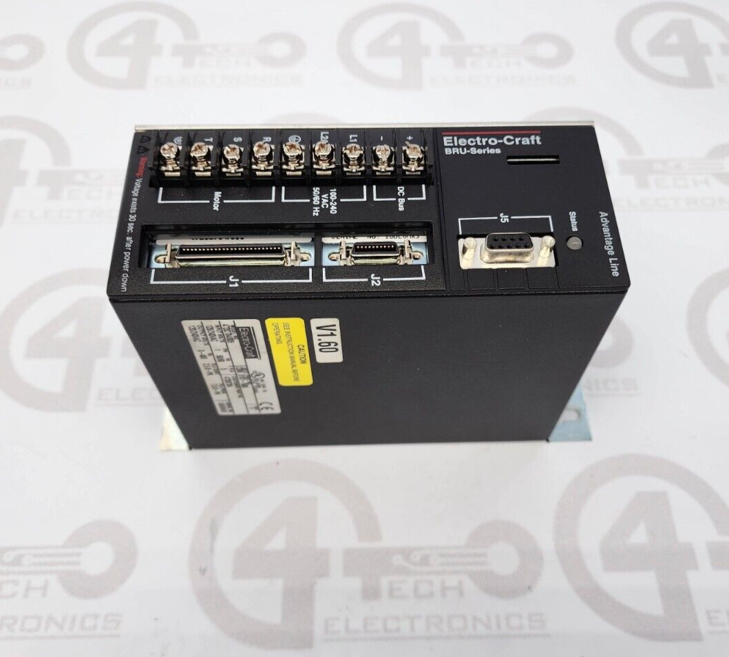 Electro-Craft BRU-Series Servo Amplifier 9101-1685 Universal Instrument ...