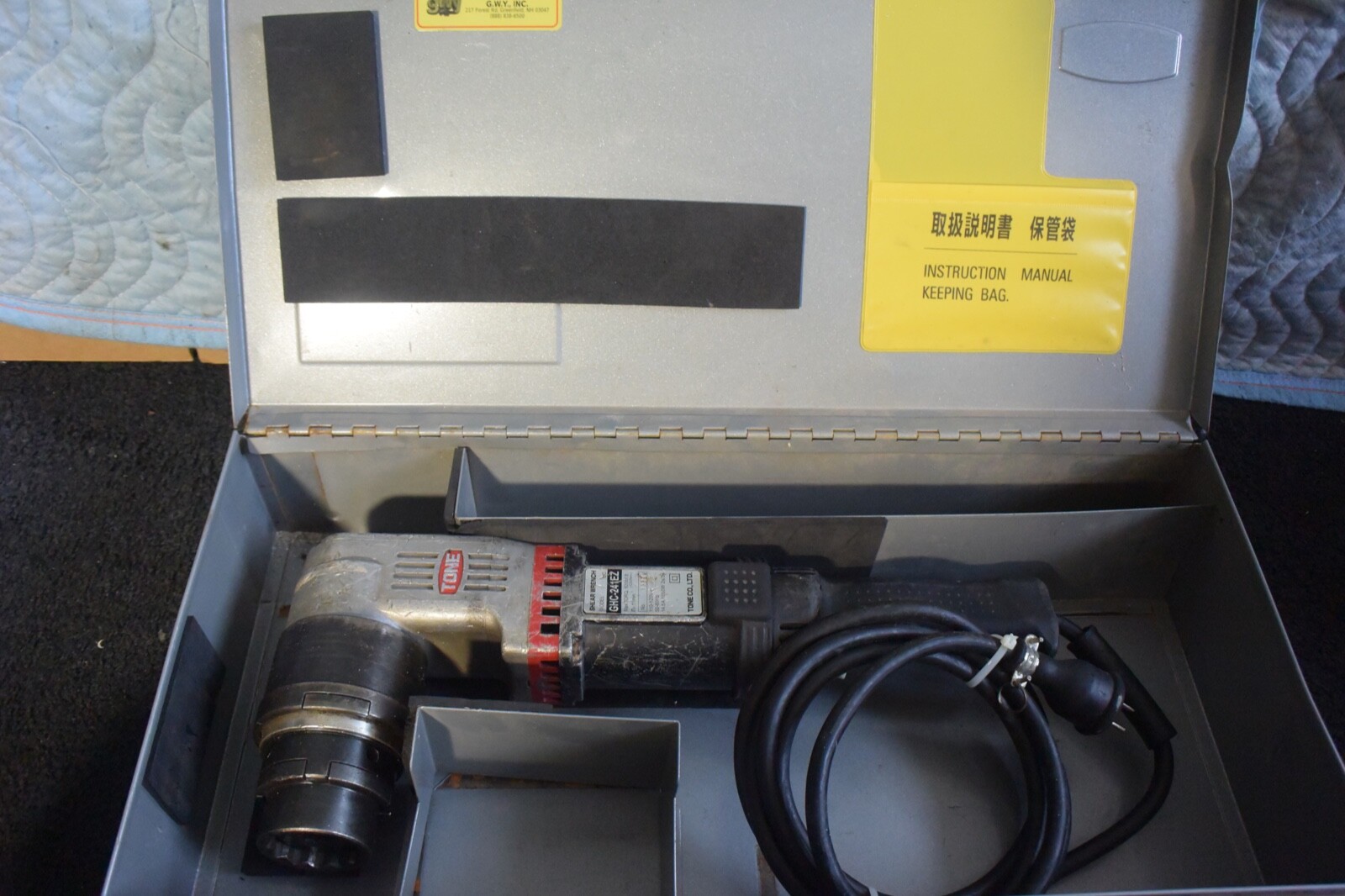Tone Shear Wrench Model GHC-241EZ With 1 Socket Set for sale online | eBay