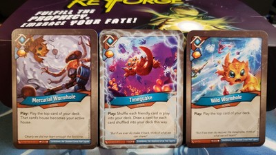 Unscanned Keyforge Prophetic Visions Deck. Wormhole Suite!! Anomaly ...