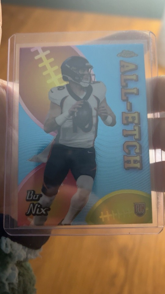 2024 Bo Nix Rookie Card Lot 10 Cards Are Including 8/99 Rc / Inserts ...