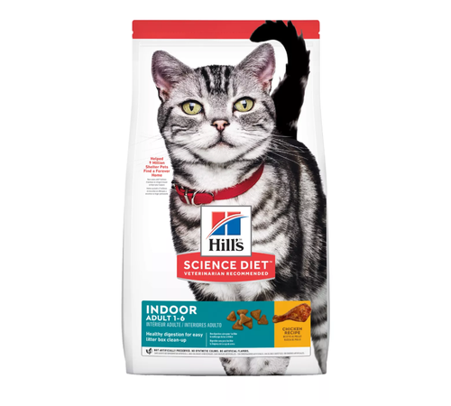 Hill's Science Diet Adult Indoor Chicken Recipe Dry Cat Food, 15.5 lb ...
