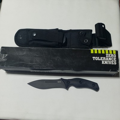 Zero Tolerance ZT 0100 Fixed Blade Knife Onion Design CPM-3V Blade Made ...