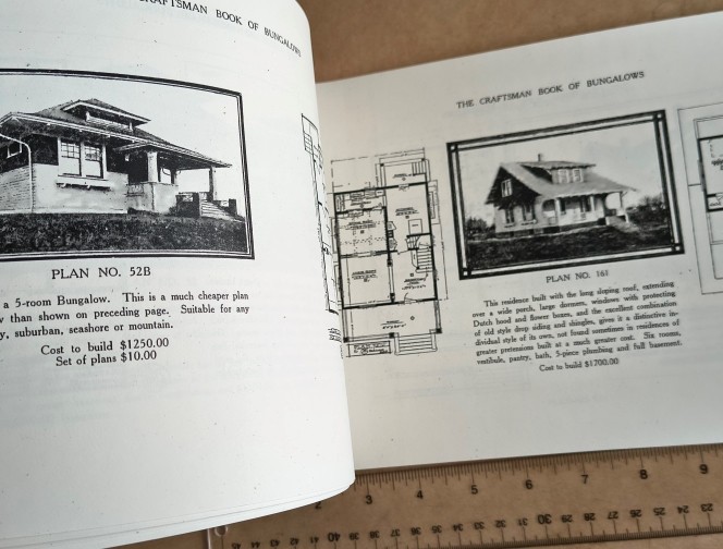 Portland (1900) Craftsman Book of Bungalows * Kit Homes Catalog plans ...