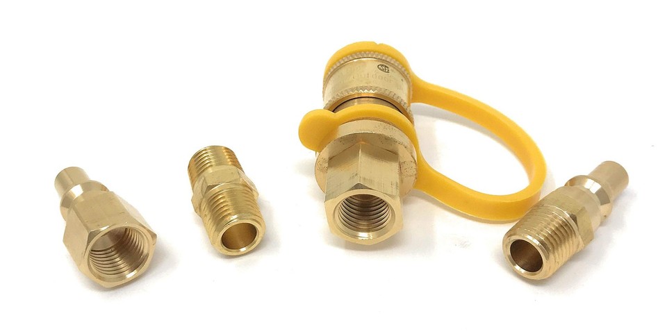 MI MADOL IMPORTS, LLC MADOL Propane Quick Connect Fitting Full Flow ...