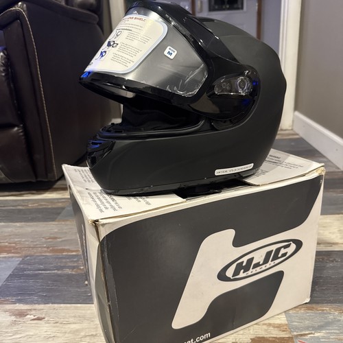 HJC CS-R2 SNOWMOBILE HELMET MATTE BLACK SIZE M | eBay