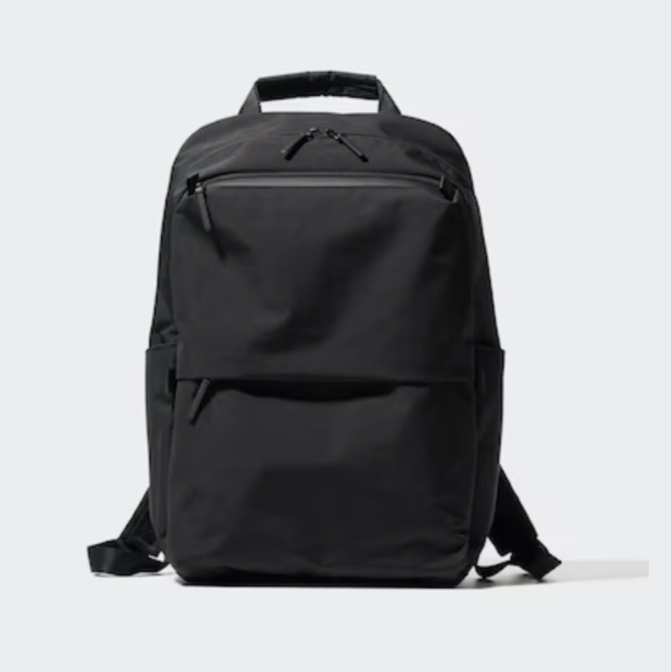 UNIQLO Functional Backpack PC Bag WORK SCHOOL Black Gray Unisex New ...
