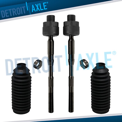 4pc Front Inner Tie Rod End + Boot Kit for Nissan Rogue and Select | eBay