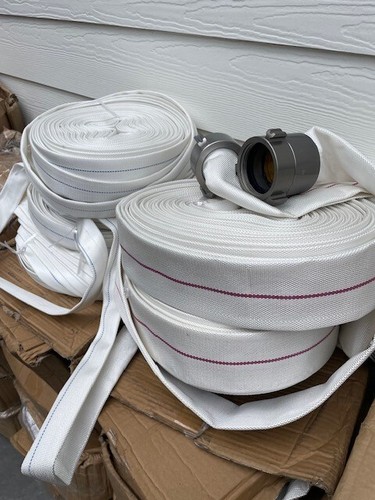 2" fire hose x 100' NPT thread couplings | eBay