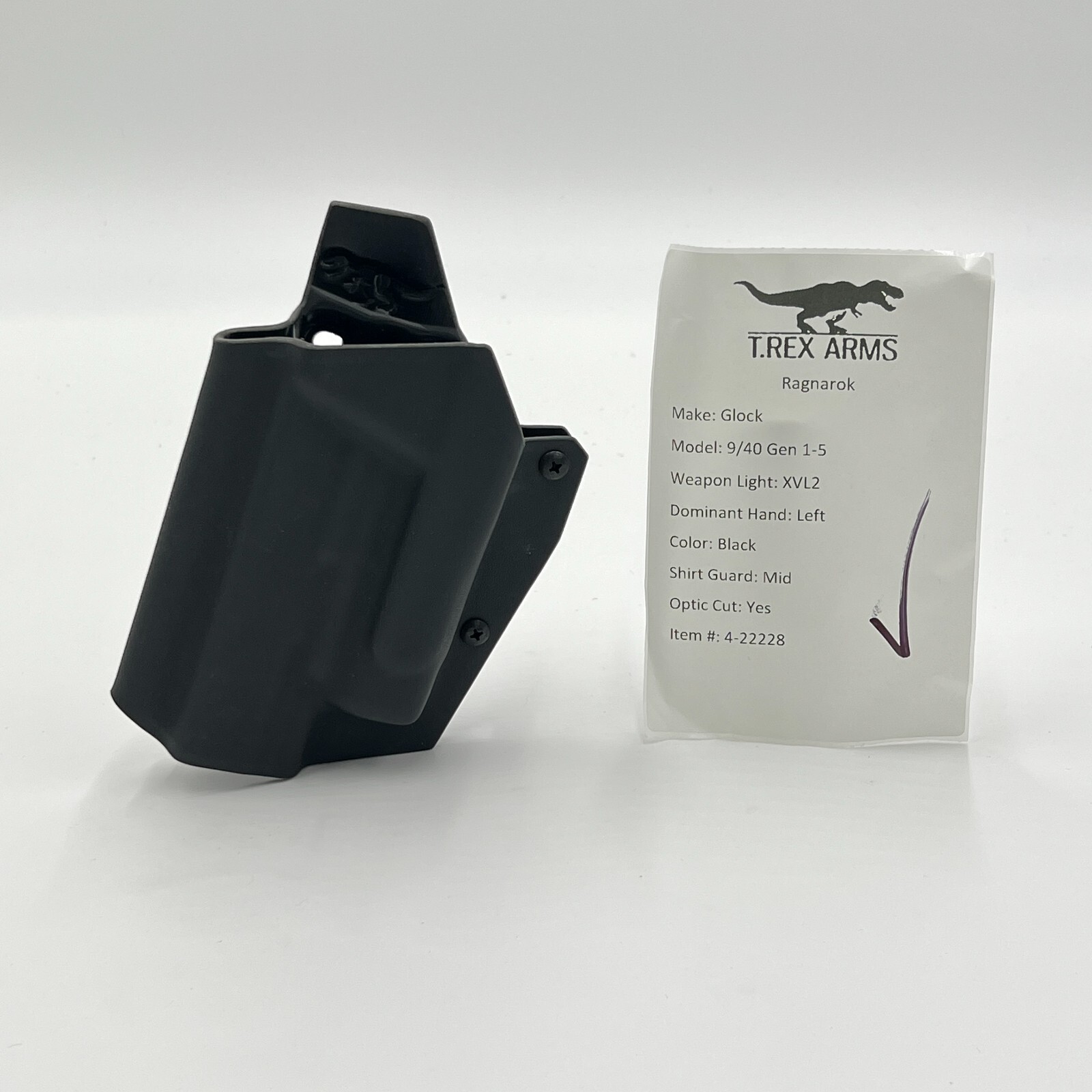 T.REX ARMS Glock Gen 1-5 9mm/.40 XVL2 Ragnarok [Left-Handed] Kydex ...