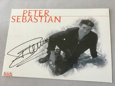 PETER SEBASTIAN original signierte Autogrammkarte 10 x 15 TOP! | eBay