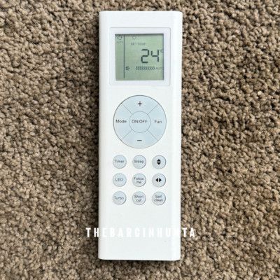 Kelvinator Air Conditioner Remote Control for KSD25HRH, KSD35HRH ...