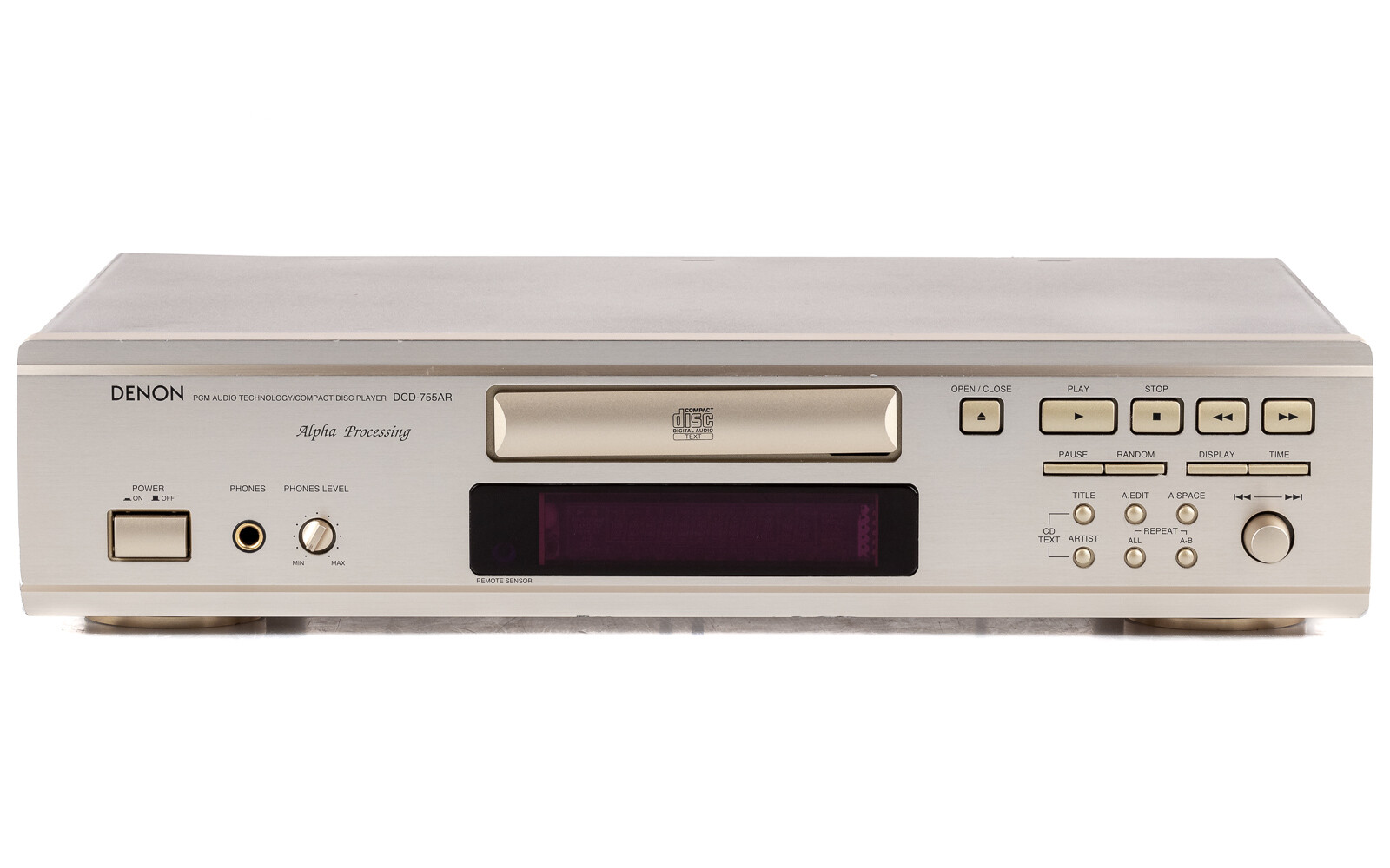 Denon DCD-755AR CD Player + FB / Toslink CD Text / gewartet 1 Jahr ...