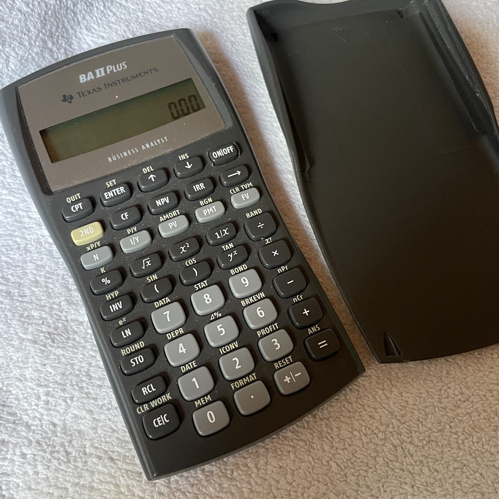 TI Texas Instruments BA II 2 Plus Professional Financial Calculator ...