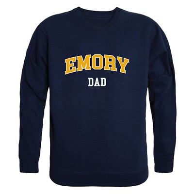 Emory University Eagles EU Dad Crewneck Sweatshirt Sweater | eBay
