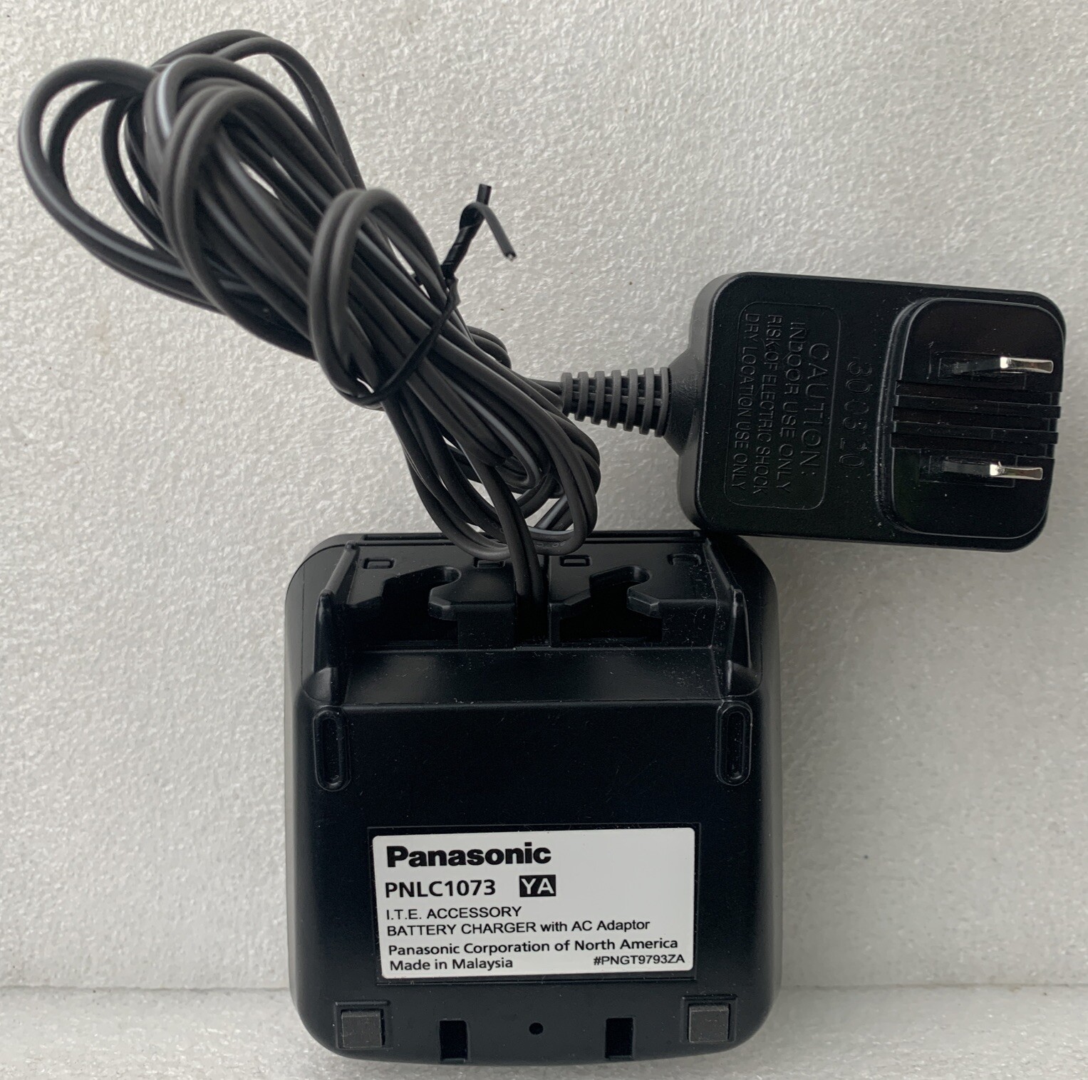 Panasonic Pnlc1073 Black Phone Base W/ Pnlv233 Adapter for sale online ...
