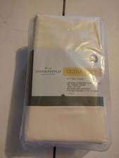 Threshold Full Fitted Sheet Ultra Soft Radiant Gray 300 Thread Count ...