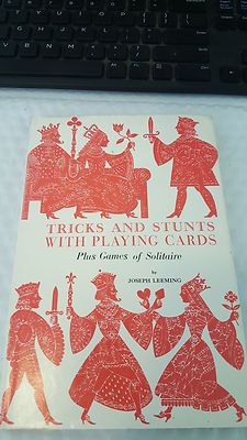 Tricks and stunts with playing cards: Plus games of solitaire Hardcover ...