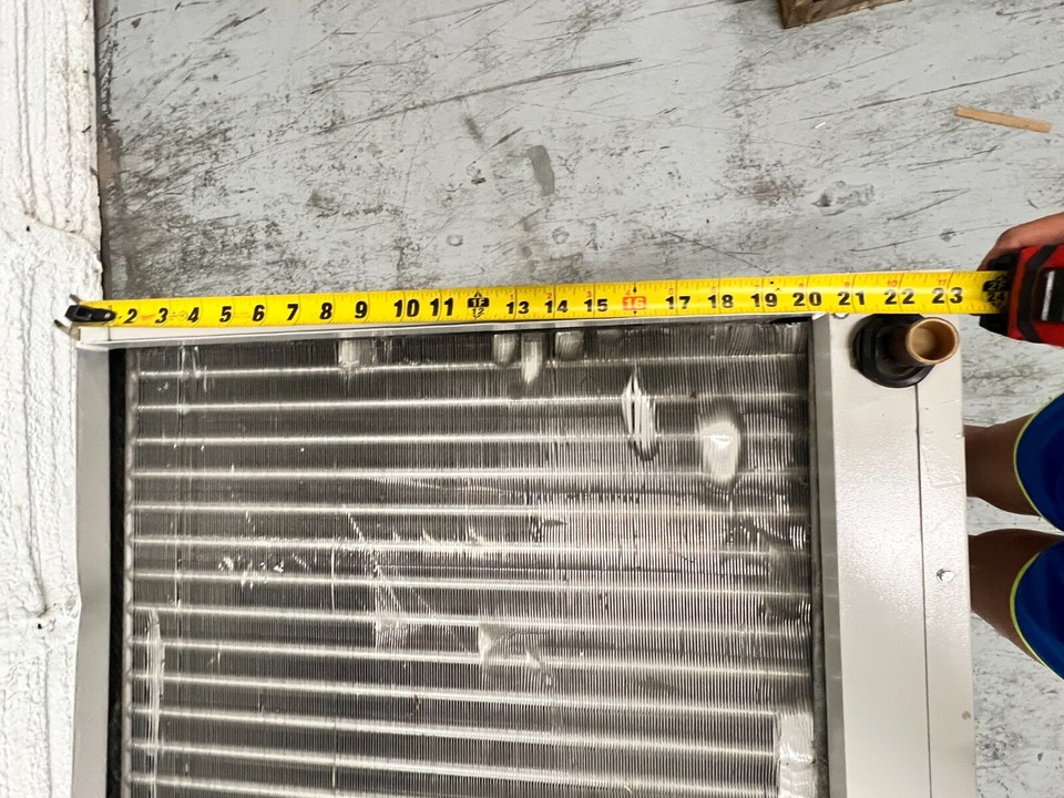 First Co. 2.5 Ton, 1/3 HP, Horizontal & Vertical Hydronic Air Handler ...