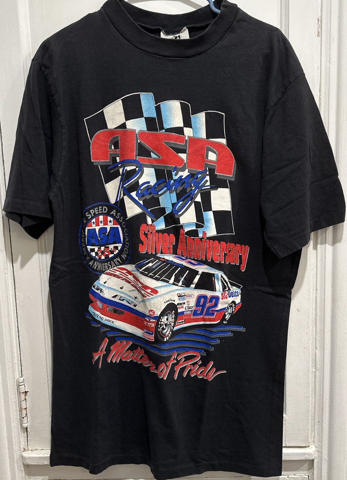 Vintage ASA Racing Silver Anniversary T Shirt Berkley Sportswear (S18 ...