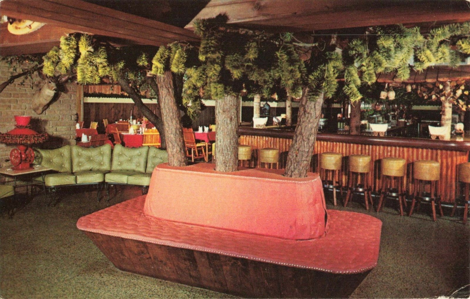 Postcard Rustic Manor Restaurant and Cocktail Lounge Gurnee Illinois | eBay