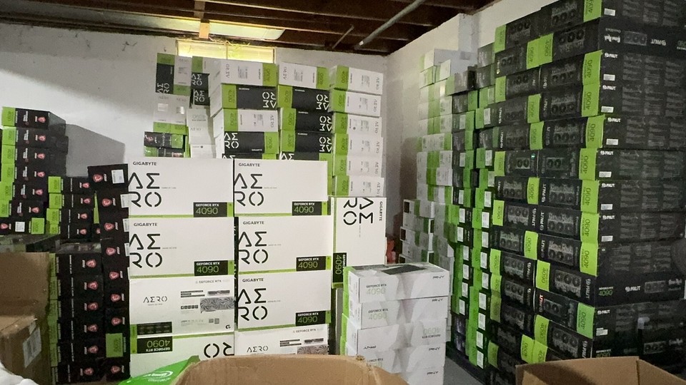 Liquidation (FOR PARTS) 100 x Random RTX 4090 GPU (No Core & VRAM) With ...