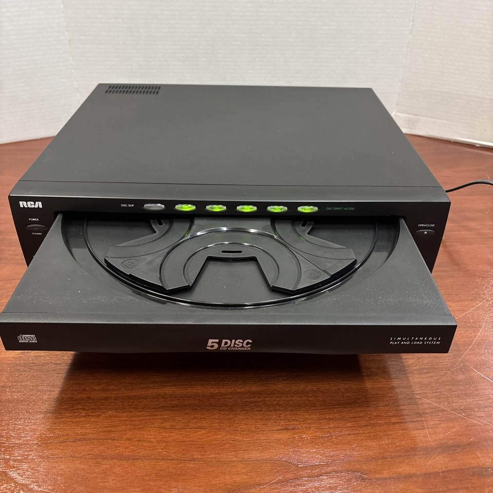 RCA RP-8065A CD Changer 5 Compact Disc Player HiFi Stereo Vintage Home ...