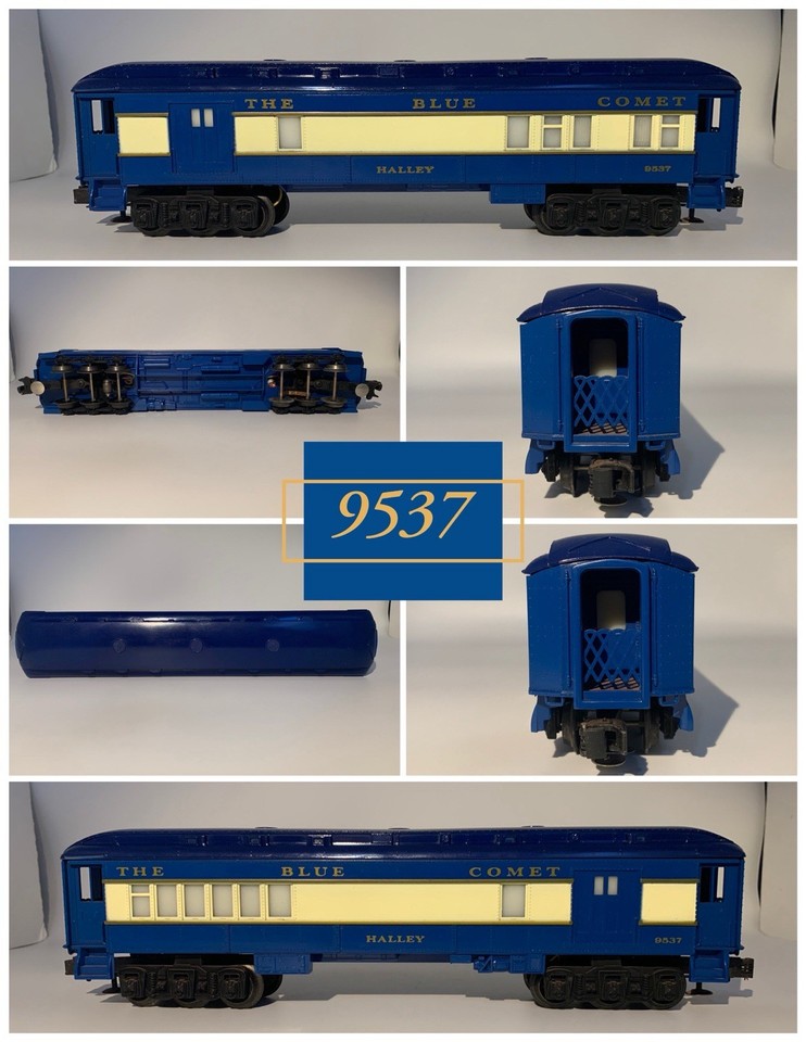 Lionel MPC Era Blue Comet Passenger Car’s With Boxes (9536 9538 9537 ...
