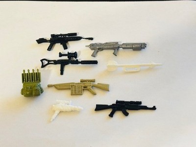 Hasbro Gi Joe Action Figure Weapons Parts Lot | eBay