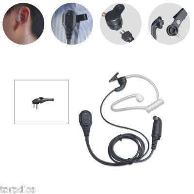 MOTOROLA EARPIECE Acoustic Surveillance Tube HT750 HT1250 HT 1550 PRO ...