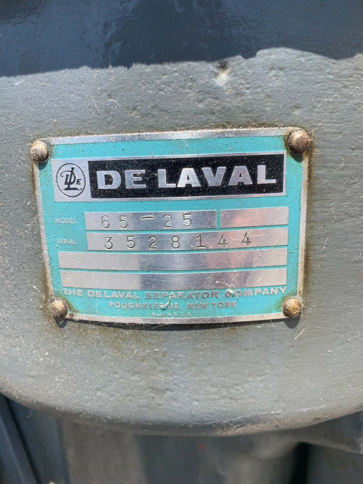 Delaval Unimatic Oil Purifier, Model 65-25 | eBay