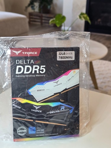 Team Group T-Force Delta DDR5 32GB (2x16GB) 7800MHz RGB RAM - Black | eBay