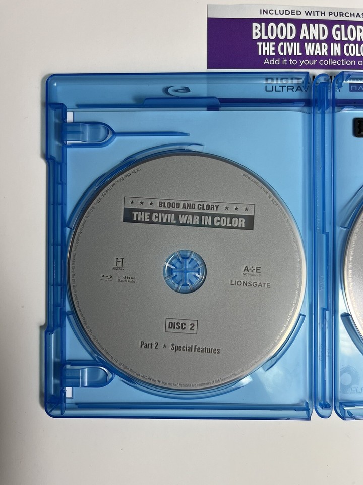 Blood And Glory: The Civil War In Color (Blu-ray Digital HD, 2015 ...