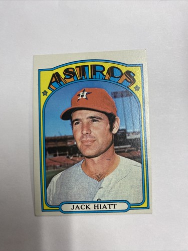 1972 Topps Baseball Jack Hiatt Houston Astros Card #633 | eBay