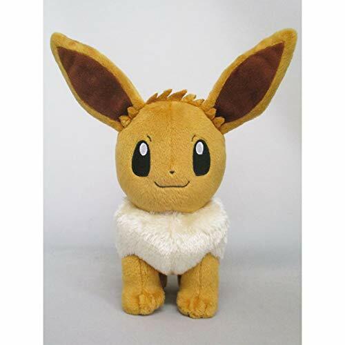 SAN-EI Pokémon ALL STAR COLLECTION Eevee (female) (S) Plush Doll H:22cm ...