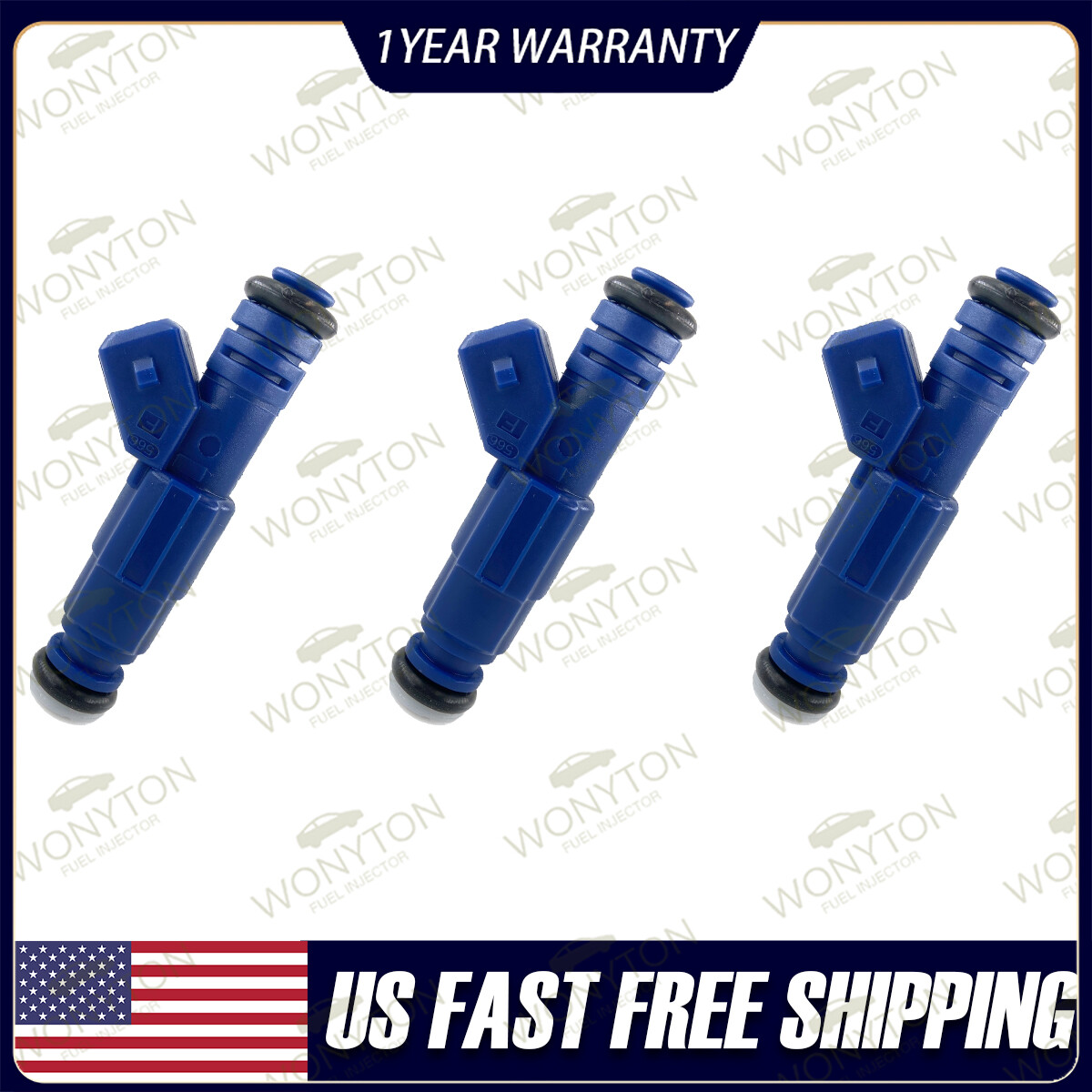 3Pcs Upgraded Bosc* EV6 Fuel Injectors For BMW K75 K75T K75C K75S K75RT ...