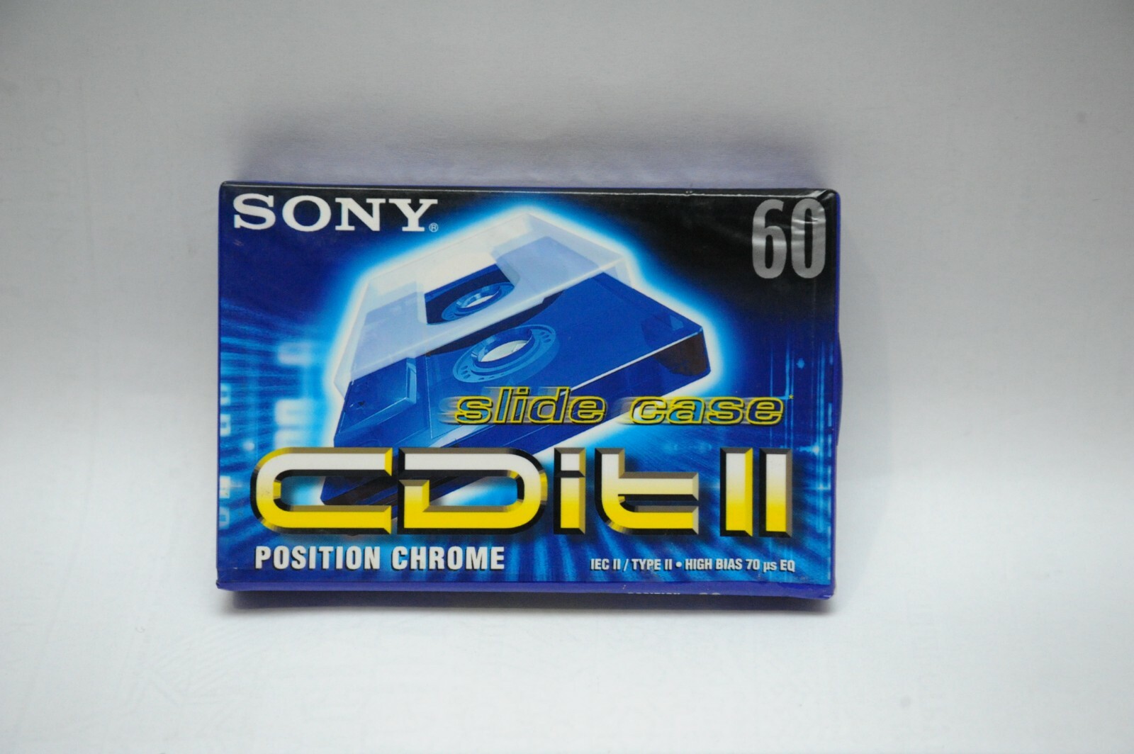 Sony Slide Case CDit II 60 Cassette Tape () for sale online | eBay