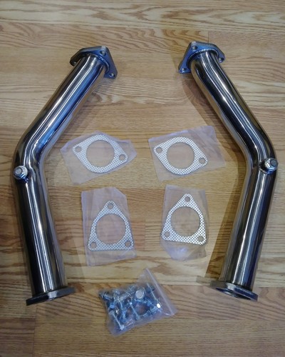 for Infiniti G35 Fx35 Test- Pipes Decat Non Reson Straight Exhaust 350z ...